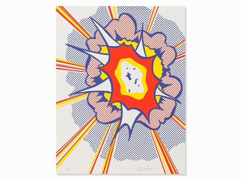 Roy Lichtenstein | Explosion (1967) | MutualArt