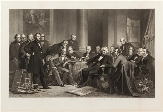 John Sartain | Men of Progress - American Inventors (1864) | MutualArt