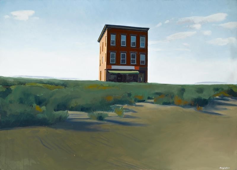 John Register | Purple Chair (1987) | MutualArt