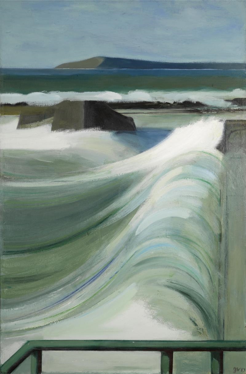 James Weeks | Seascape Promontory (1983 - 1984) | MutualArt