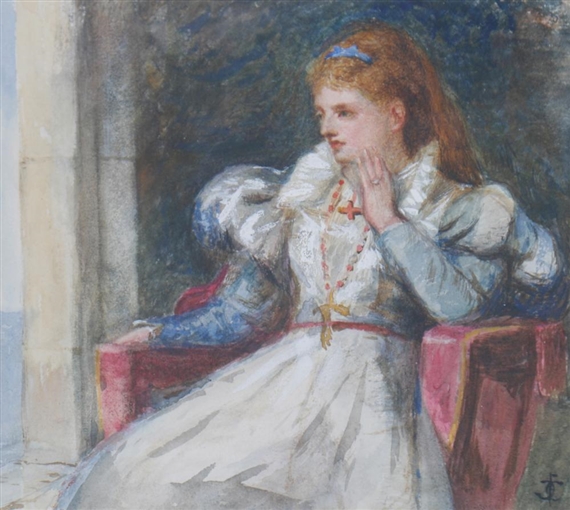George Chester | Portrait of a lady seated | MutualArt