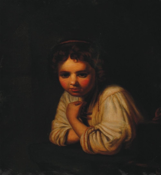 Bartolomé Estebán‏ Murillo | Portrait of a young girl | MutualArt