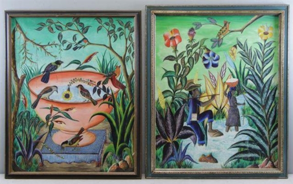 Adam Leontus | Two Haitian | MutualArt