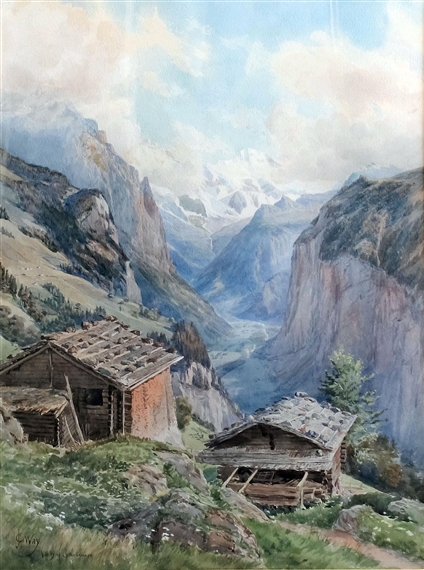Charles Jones Way | Valley of Lauterbrunnen | MutualArt