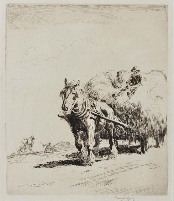 George Soper | Load of Hay | MutualArt