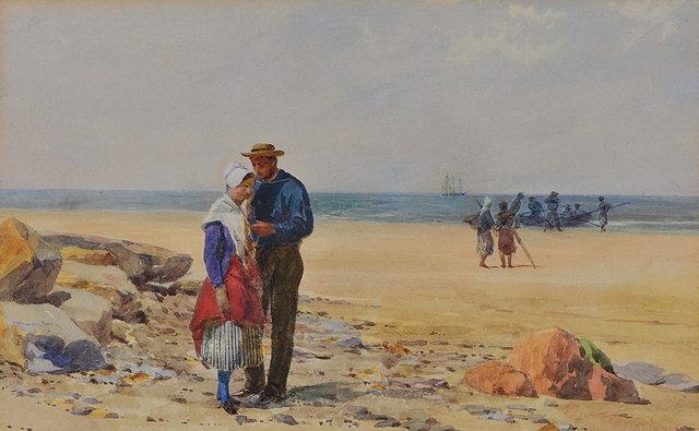 John Absolon | The sailor's farewell | MutualArt