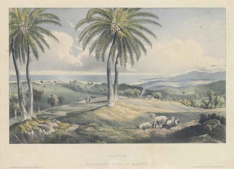 Joseph Bartholomew Kidd | 3 Works: The Windward Falls Near Kingston ...