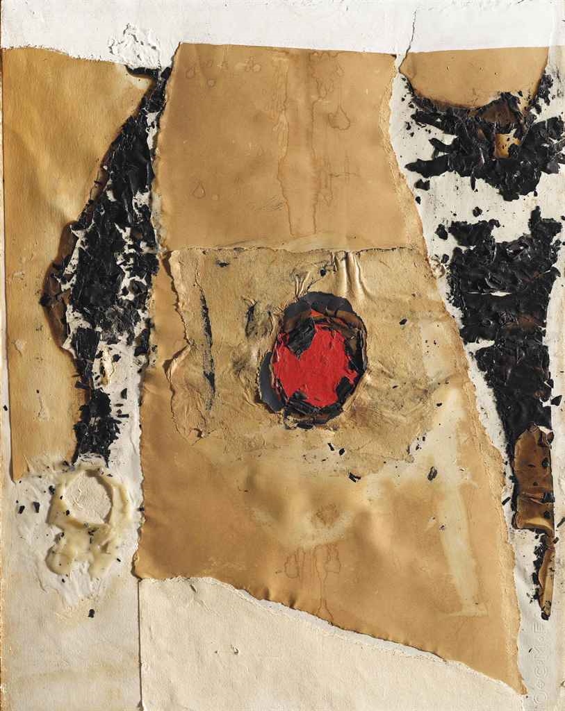 Alberto Burri | Combustione (1961) | MutualArt