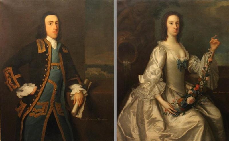 Thomas Bardwell | 2 Works: Philip 6th Viscount Wenman of Thame Park ...