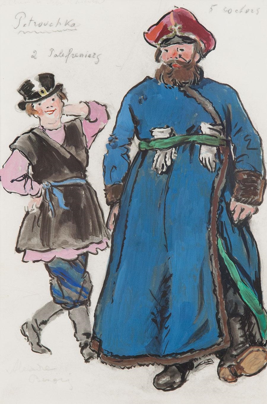 Alexandre Nikolaïevitch Benois | Costume design for the theater ...