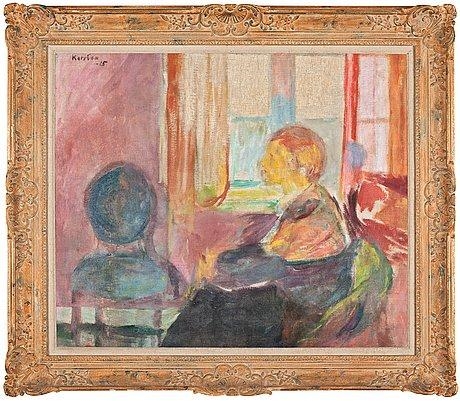 Ludvig Peter Karsten | In the window | MutualArt