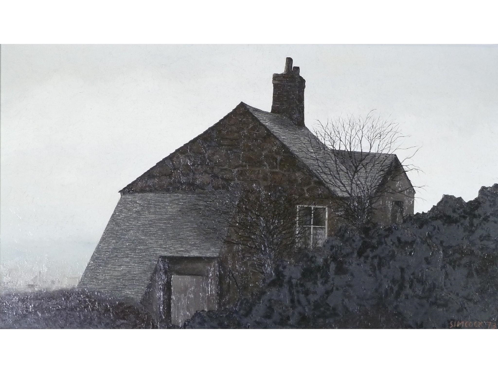 Jack Simcock | View of a house (1971) | MutualArt