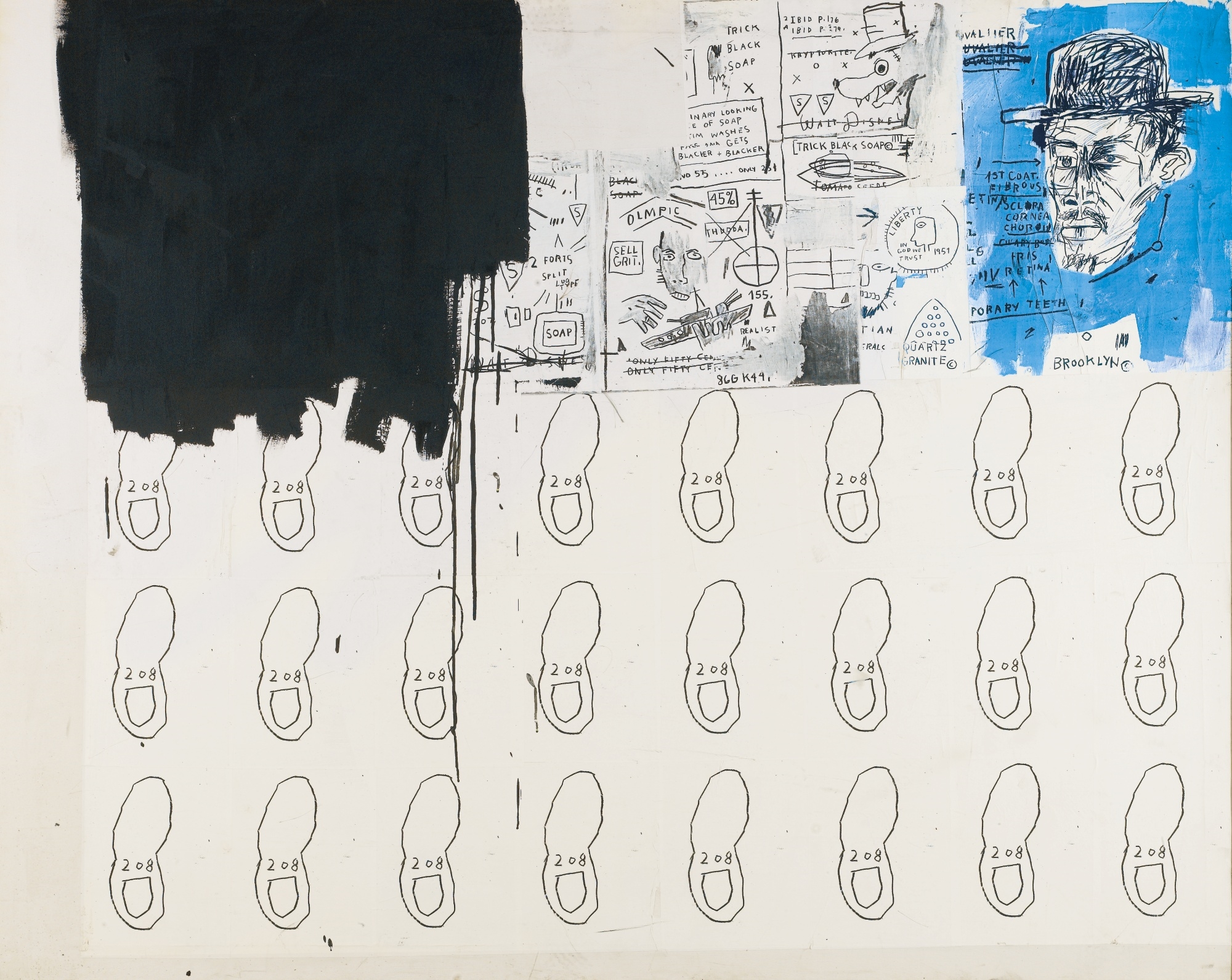 Jean-Michel Basquiat | UNTITLED (1981) | MutualArt