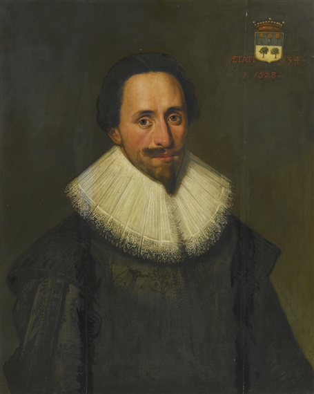 Cornelis van der Voort | PORTRAIT OF A MAN, BUST-LENGTH | MutualArt