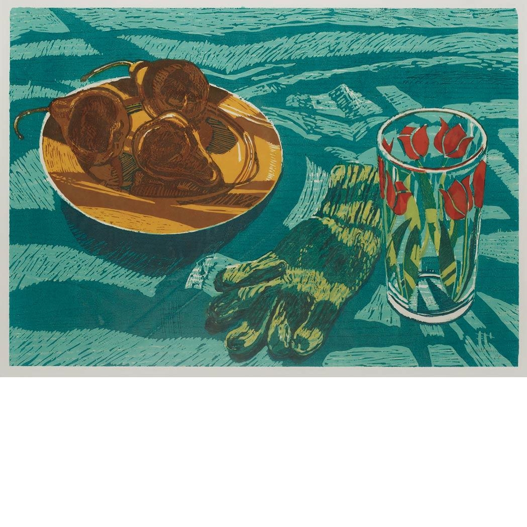 Janet Fish | PEARS AND GLOVE | MutualArt