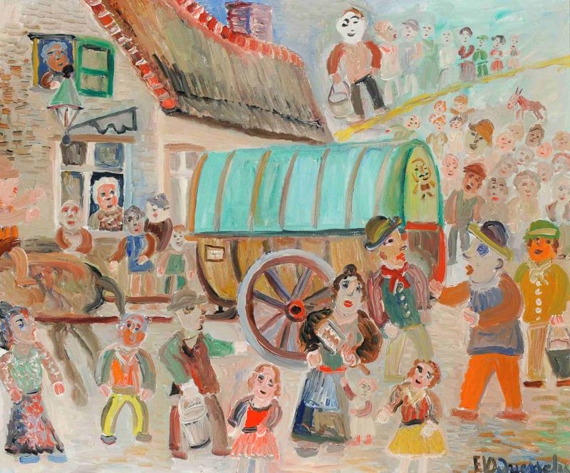 Ernest van den Driessche | Le cortège | MutualArt