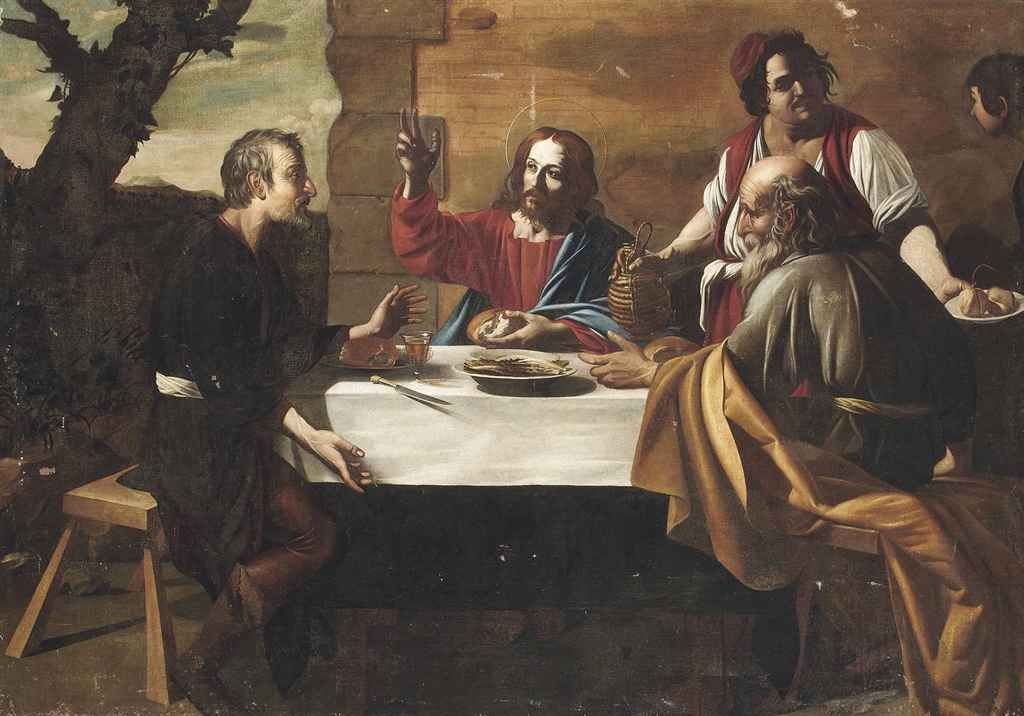 Caravaggio Supper At Emmaus 1606