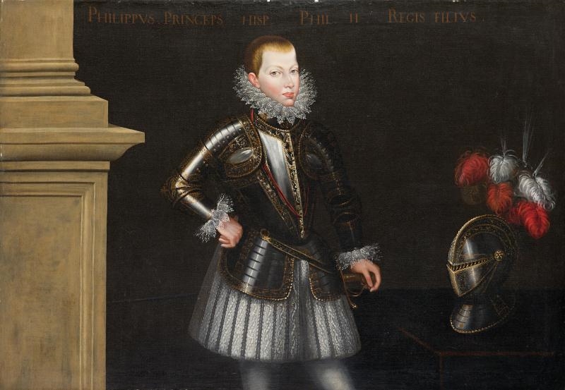 Spanish School, 16th Century | Portrait of Infante Philip III of Spain ...