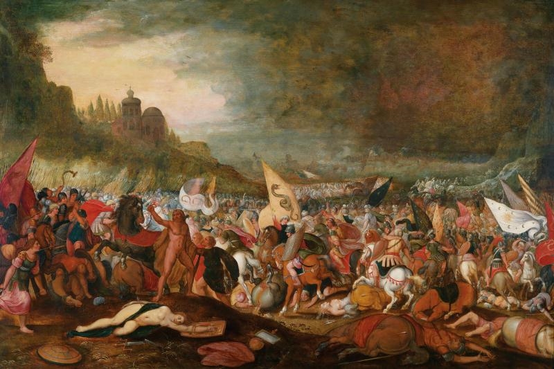 Antoon Claessens | The magic girdle of Hippolyta, Queen of the Amazons ...