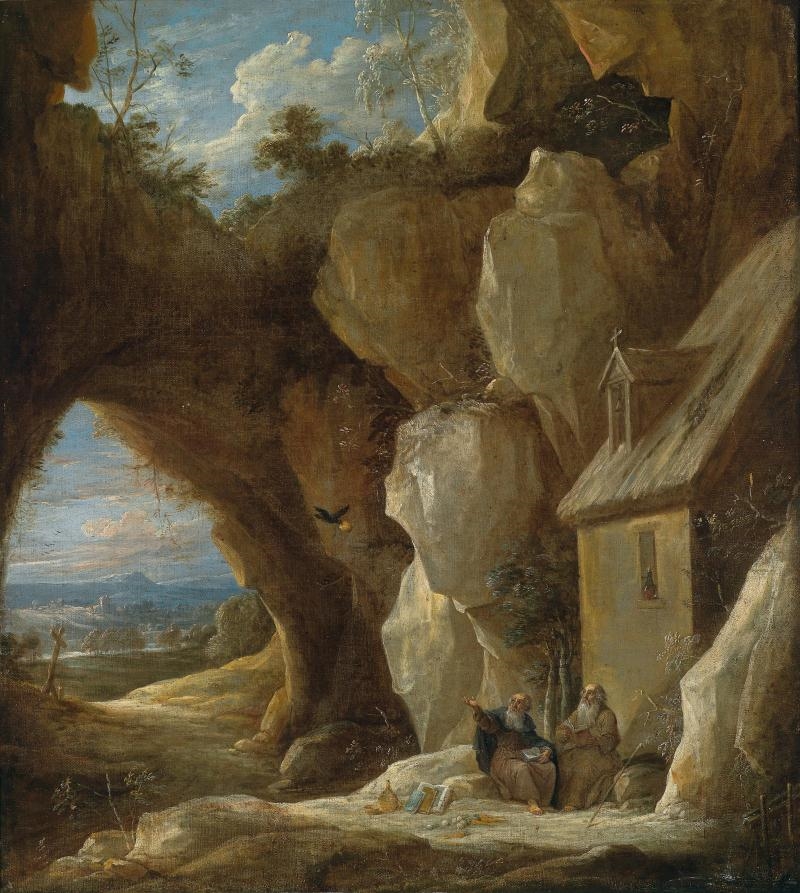 David Teniers the Younger | Simon Magus wordt begeleid naar de hel (17 ...