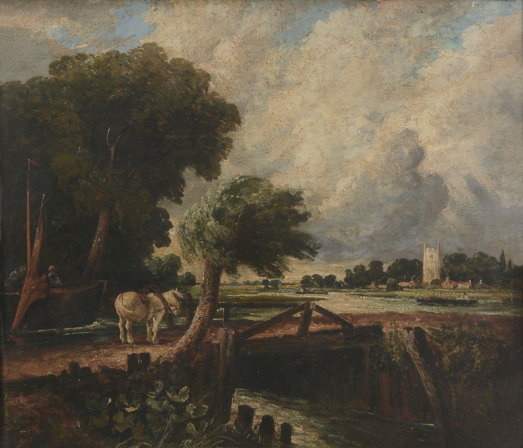 John Constable | The Valley Farm | MutualArt
