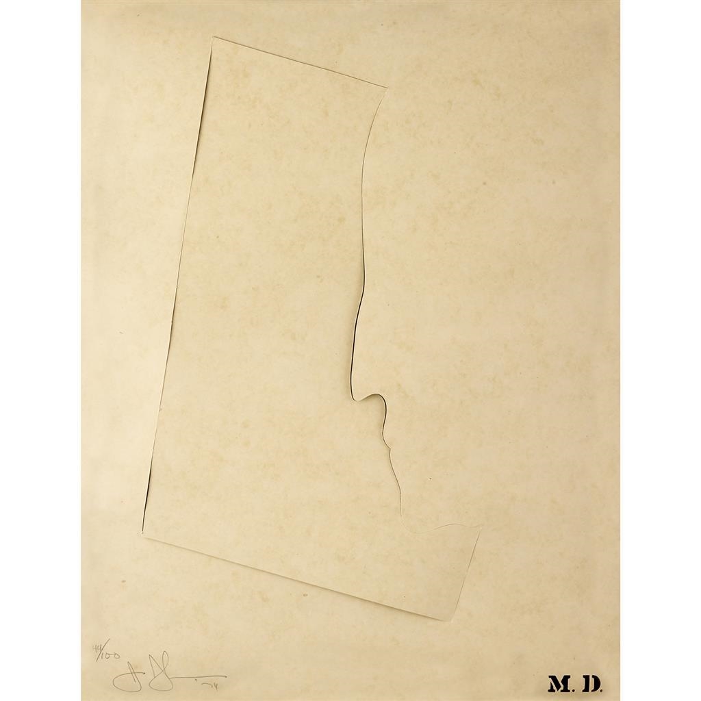 Jasper Johns | M.D (1974) | MutualArt