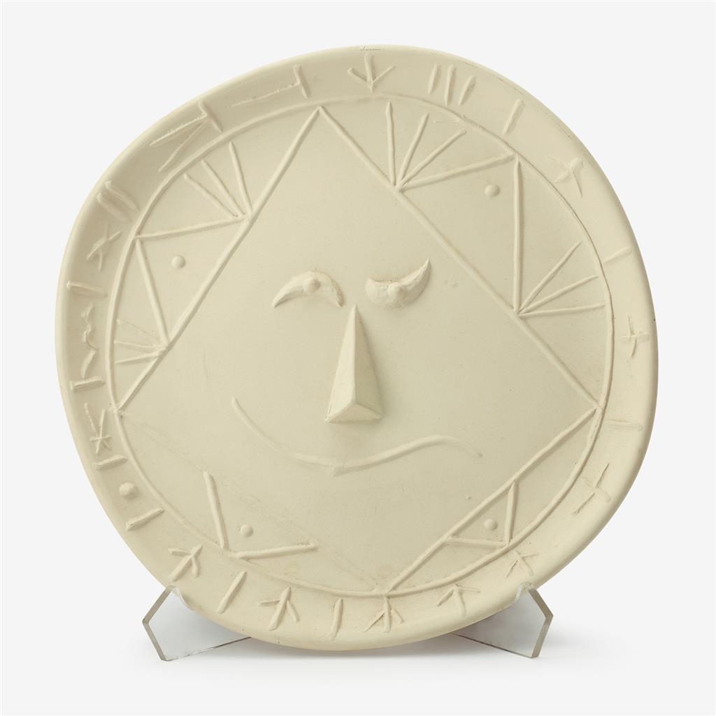 Pablo Picasso | Geometric face (1956) | MutualArt