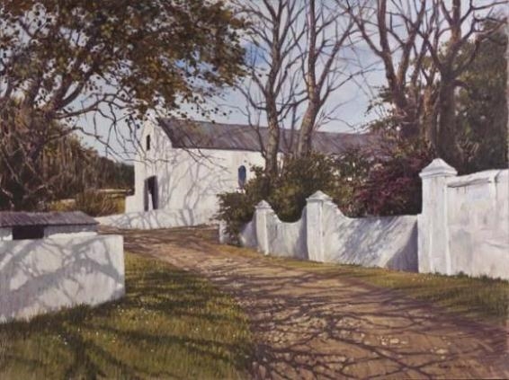 Paddy Starling | ROAD LEADING UP TO A FARM BARN (1995) | MutualArt