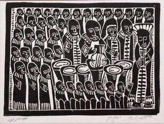 Azaria Mbatha | WATER INTO WINE | MutualArt