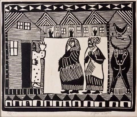 Azaria Mbatha | NO ROOM AT THE INN | MutualArt