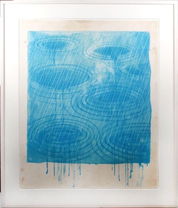 David Hockney | Rain (From the Weather Series, 1973) (1973) | MutualArt