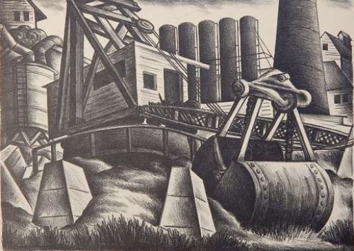 Paul Raphael Meltsner | Excavation (Circa 1935) | MutualArt