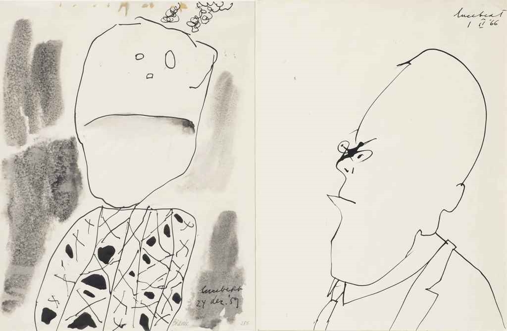 Lucebert | (i) Branie; (ii) Untitled | MutualArt