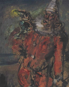 Georges Rouault | La famille du clown (1904) | MutualArt