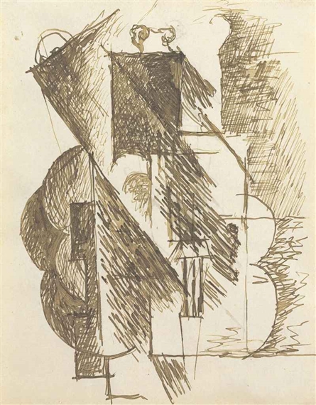 Pablo Picasso | Violon (1912) | MutualArt