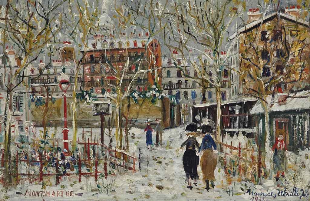 Maurice Utrillo | Montmartre (1933) | MutualArt