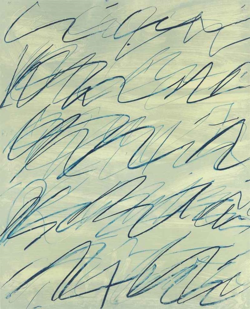 Cy Twombly | Roman Notes I, from Roman Notes (1970) | MutualArt
