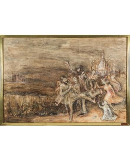 Mikhail Roginsky | The Pied Piper (1969) | MutualArt