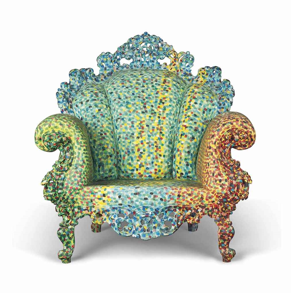 Alessandro Mendini | AN EARLY 'POLTRONA DI PROUST' ARMCHAIR | MutualArt