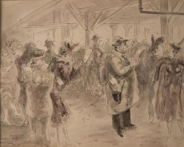 Aaron Sopher | PIMLICO NO. 22 (1941) | MutualArt