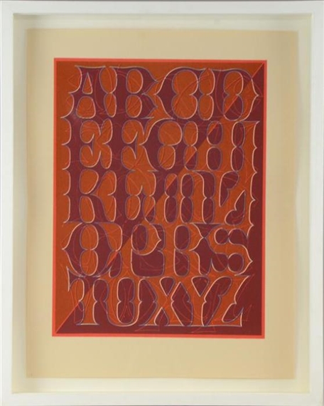 David Kindersley | Alphabetik Series, no. 4 | MutualArt