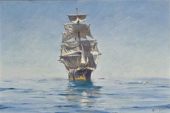 John Bentham-Dinsdale | Jardine Mathieson's opium clipper Falcon ...