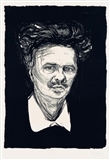 Edvard Munch | August Strindberg (1896) | MutualArt
