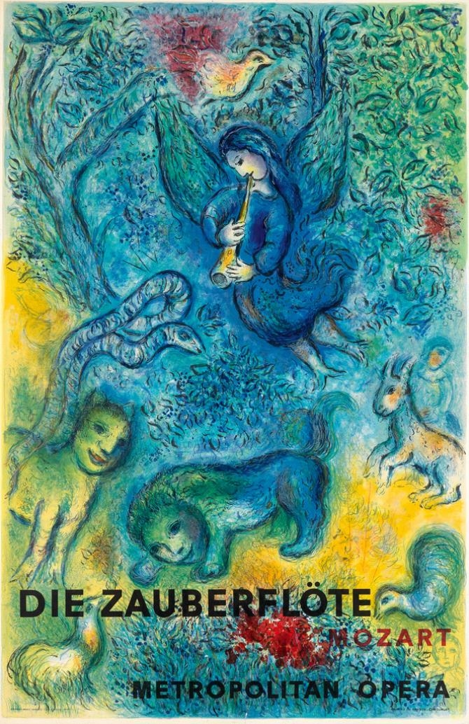 Marc Chagall | The Magic Flute (1967) | MutualArt