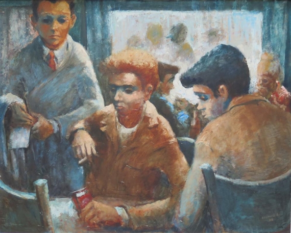 Bernhard Rust | A Rendezvous (1964) | MutualArt