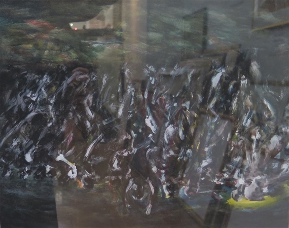 Peter Booth | Untitled Figures (1983) | MutualArt