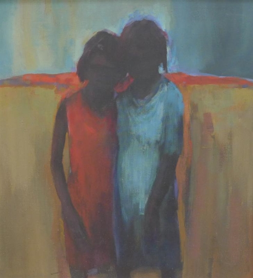 Bernhard Rust | Two Figures | MutualArt