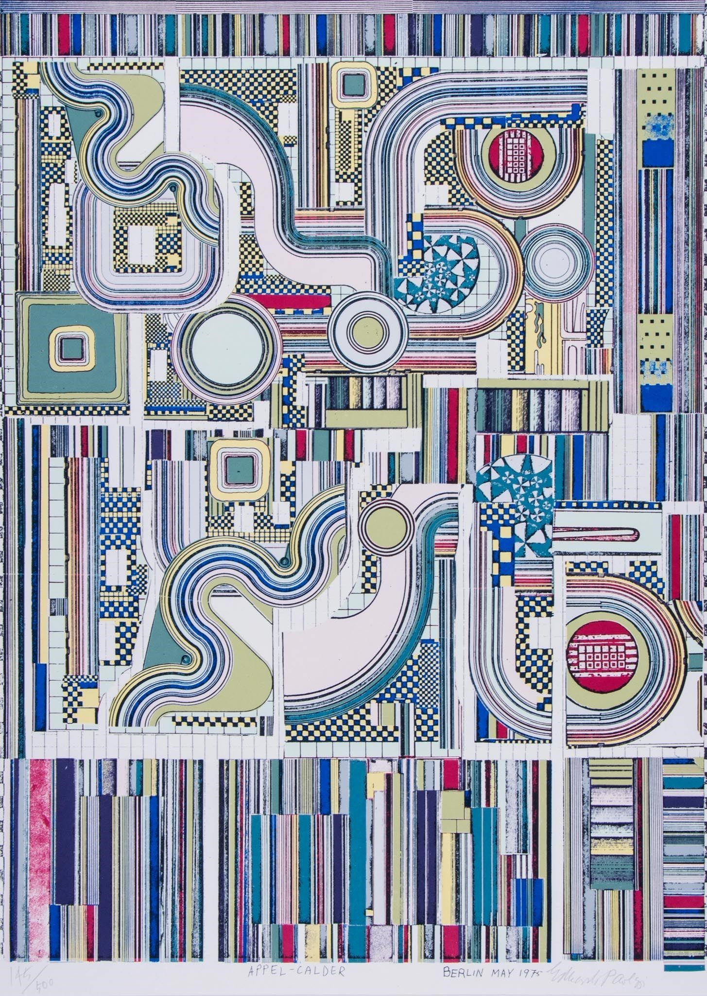 Eduardo Paolozzi | Apple-Calder (1975) | MutualArt