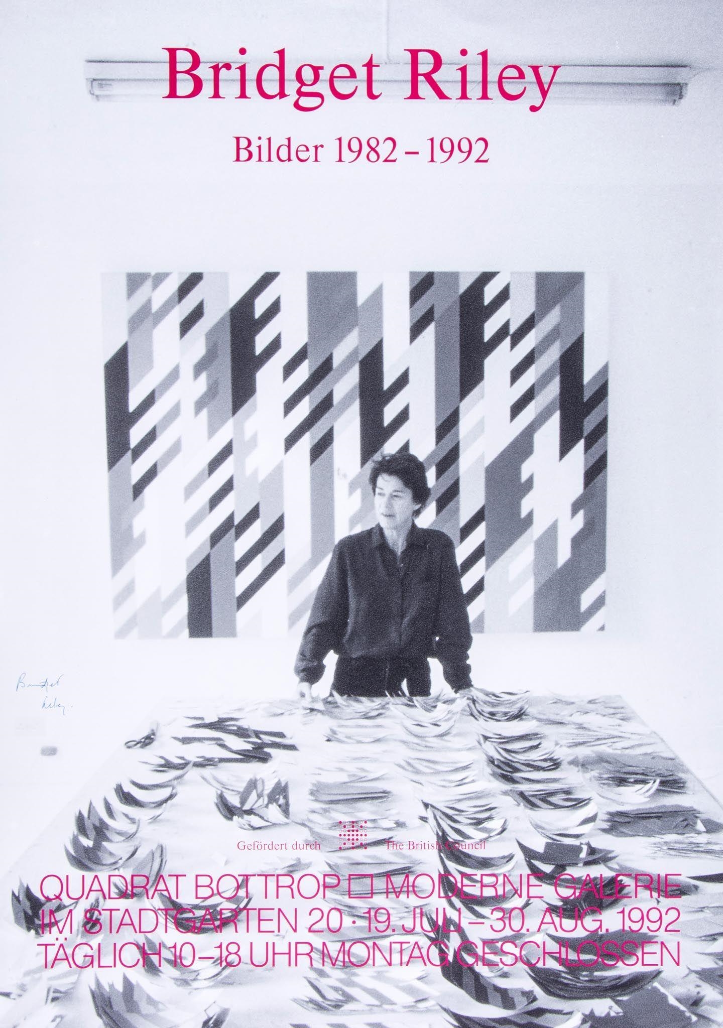 Bridget Riley | Bilder Poster (1982 - 1992) | MutualArt