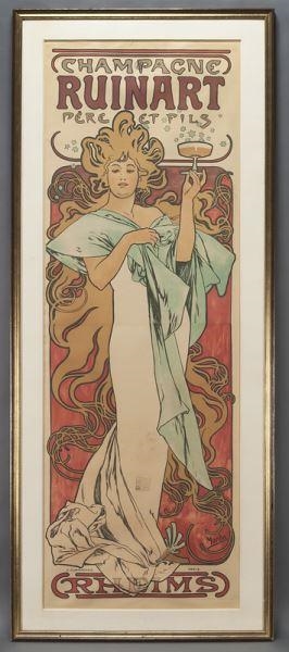 Alphonse Mucha | Champagne Ruinart | MutualArt